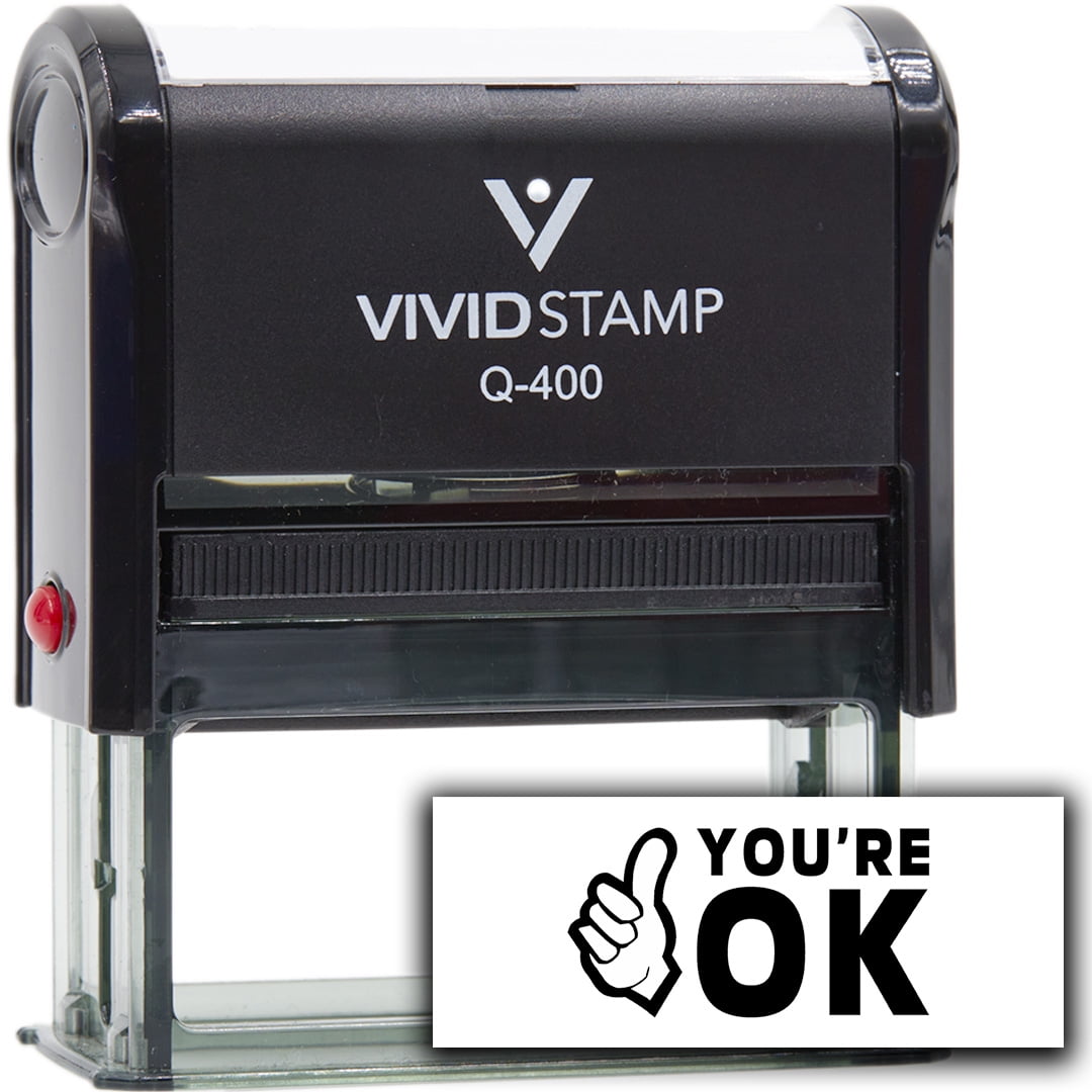 Vivid Stamp You?re OK Stamps For Grading Self-Inking Rubber Stamps ...