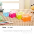 BESTYASH 6Pcs Plastic Storage Containers with Lids Assorted Colors for ...