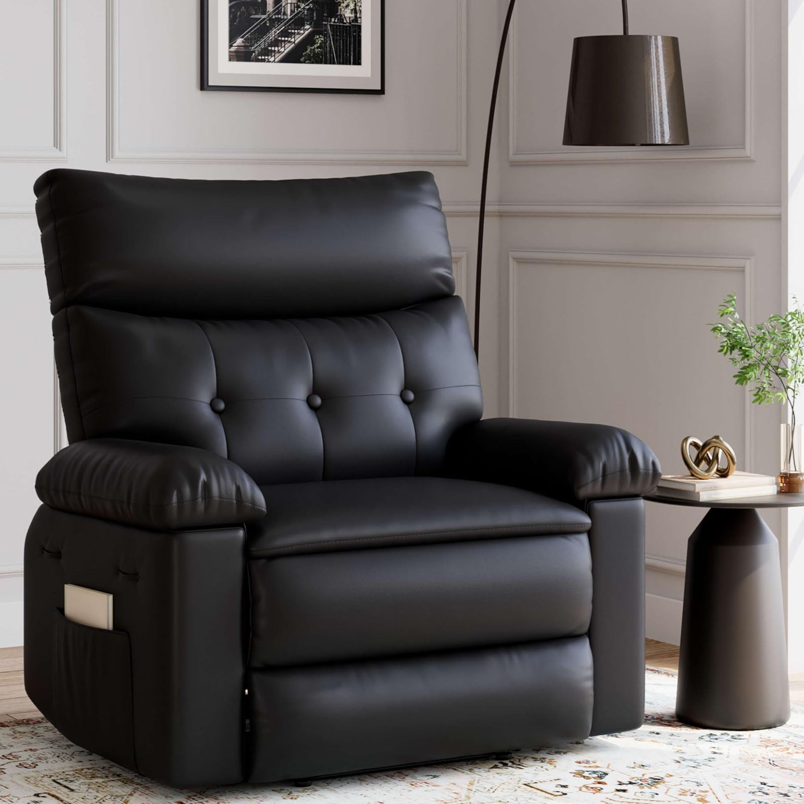 Click here for Caztoi Manual Recliner Chair Oversized Single Loun... prices