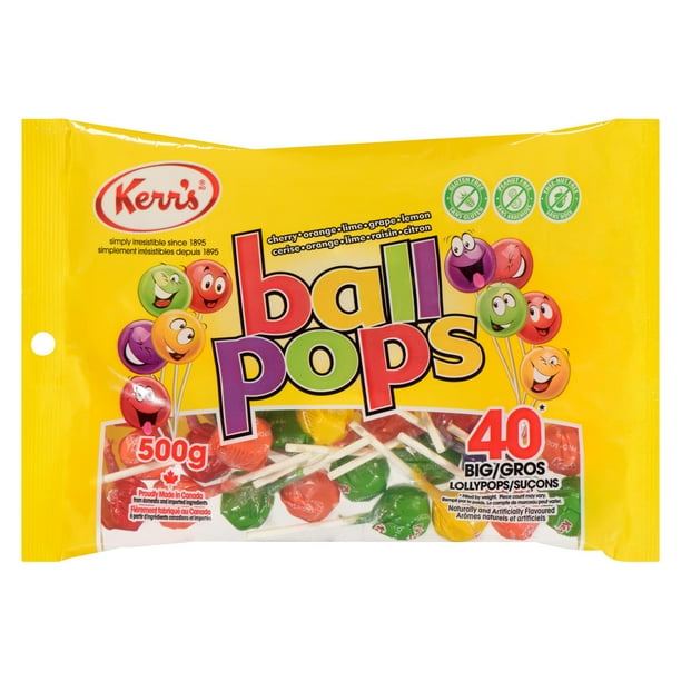 Kerr's Ball Pops Lollypops - Walmart.ca