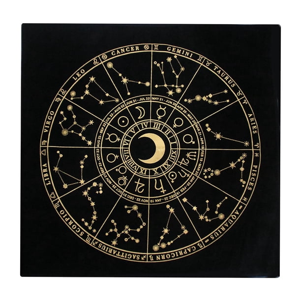 Mantel cuadrado Mantel espiritual " para jugar a las cartas estilo 3 ...