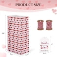 30 Pcs Valentines Day Gift Bags with Cards for Kids Classroom Parties ...