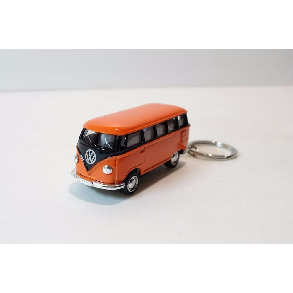 2.5" Kinsmart 1962 VW Volkswagen Bus Diecast Toy Car Keychain 1:64 ...