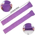 2 Pairs Winter Leg Warmers Thigh High Socks Over Knee Footless Socks ...