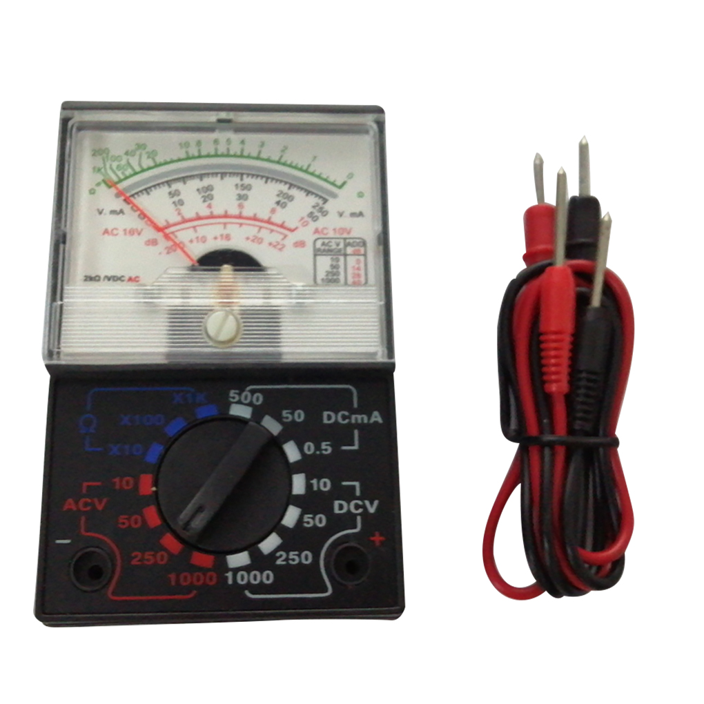Analog Multimeter Voltage Electric Current Current Resistance Meter ...