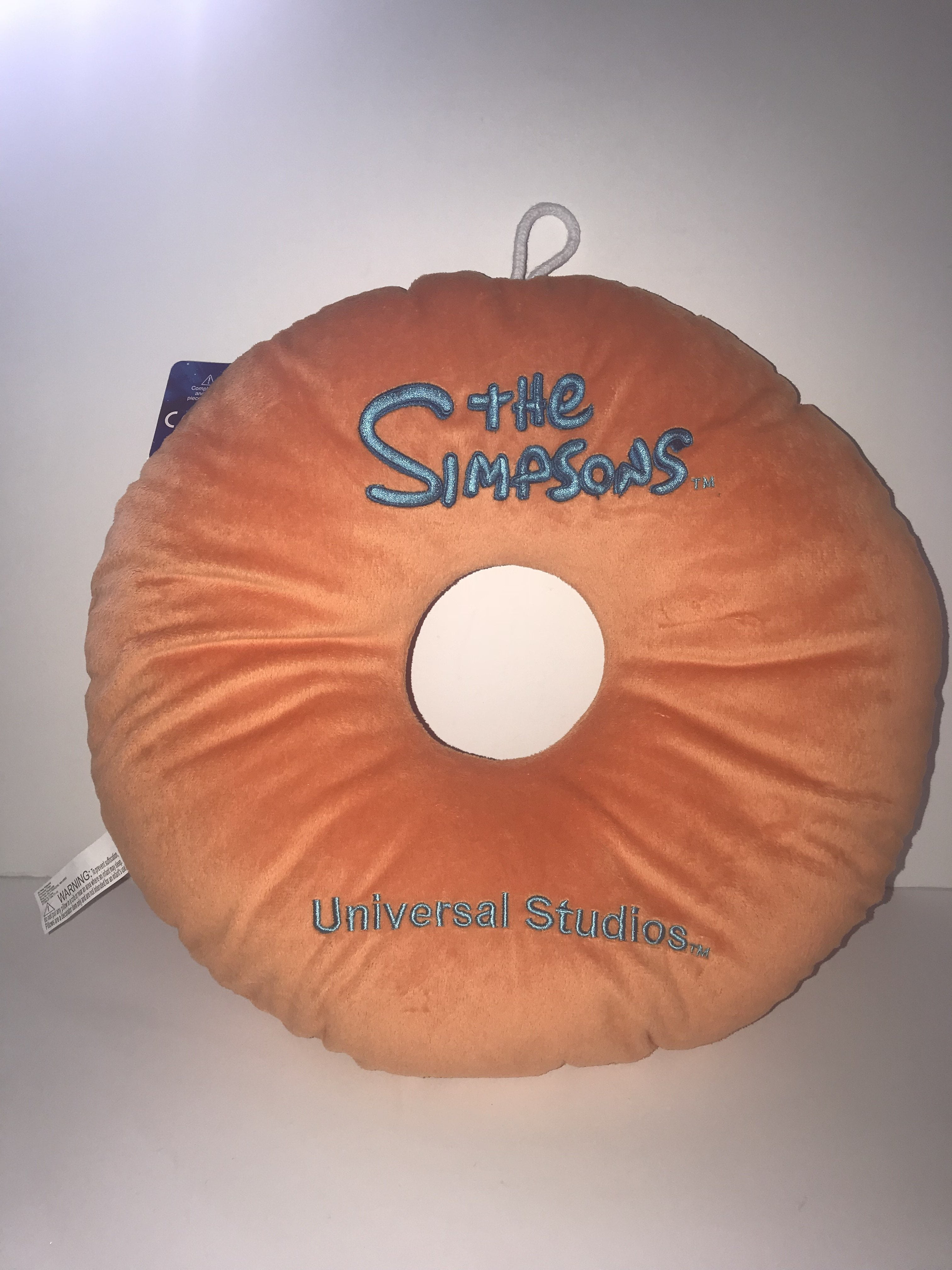 Simpsons Donut Pillow