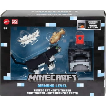 Minecraft Diamond Level Steve, 5.5-inch Collector Action Figure Toy for ...