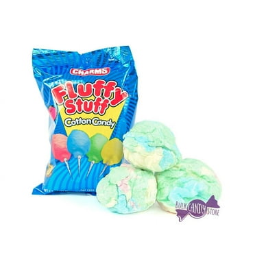 Charms Fluffy Stuff Cotton Candy, Fun for Kids, 24 Individual Small ...