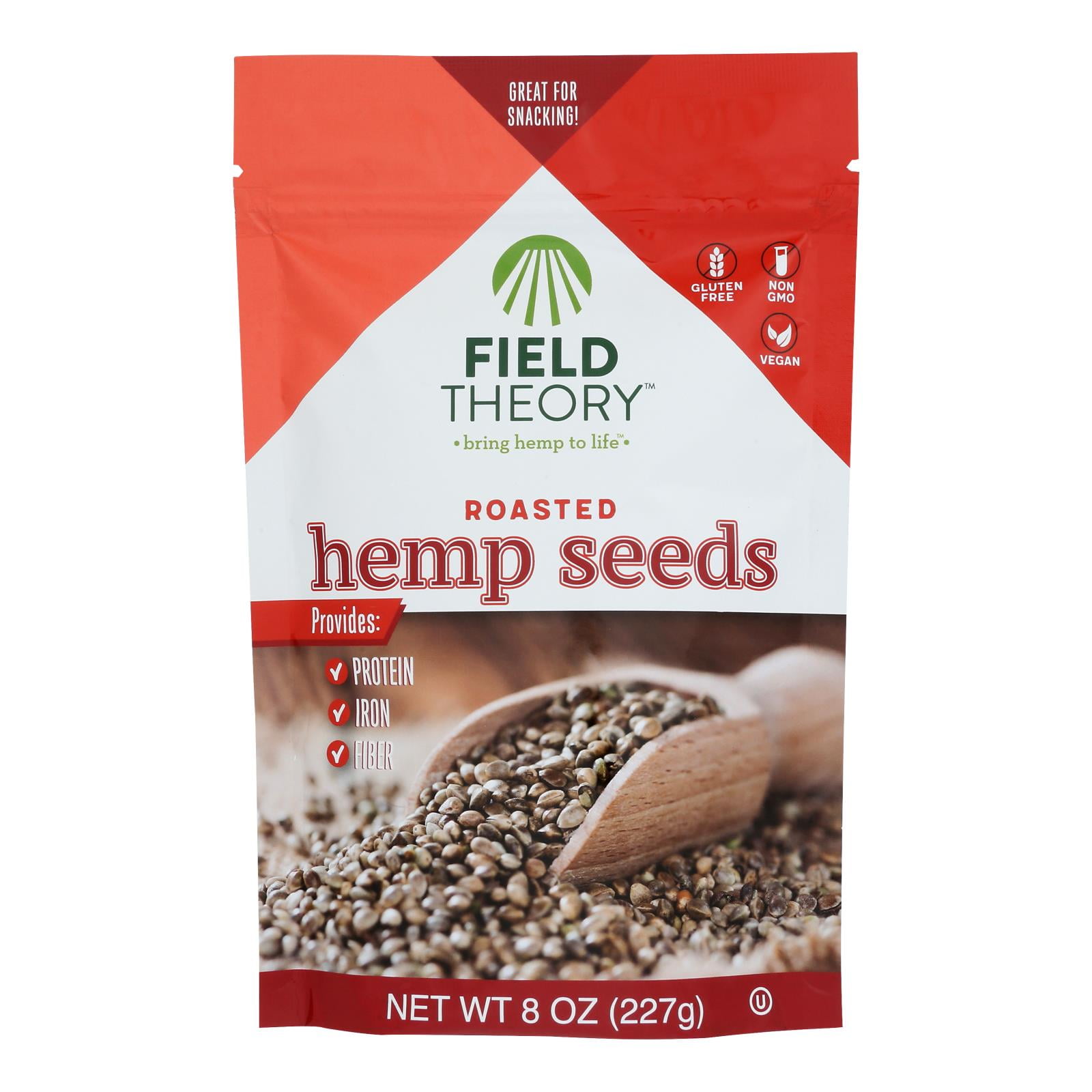 Pricecasefield Theory Roasted Hemp Seeds Case Of 8 8 Oz