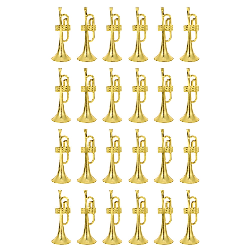 Click here for Milisten 24pcs Simulated Trumpet Decors Scene Diy... prices