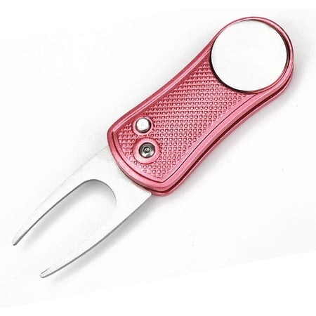 Stainless Steel Golf Repair Tool Switchblade Foldable Golf Pitchfork ...