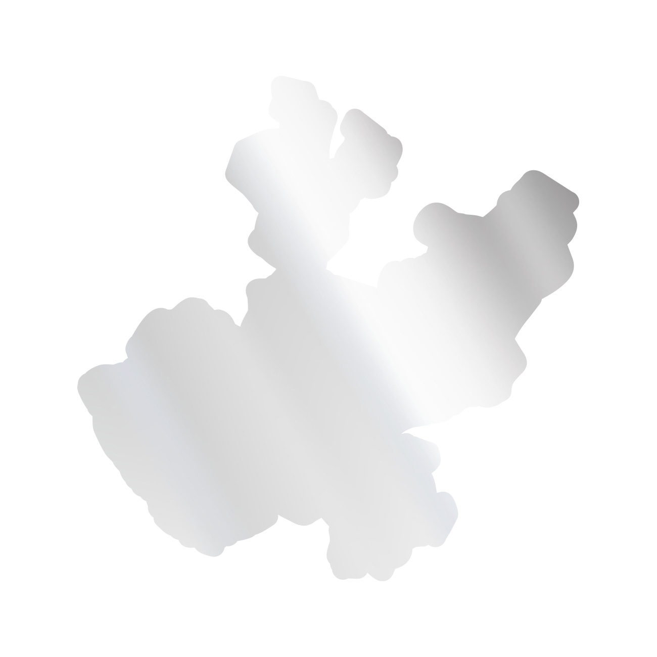 Jalisco State Shaped Sticker Decal Die Cut - Self Adhesive Vinyl - Weatherproof - Made in USA ...