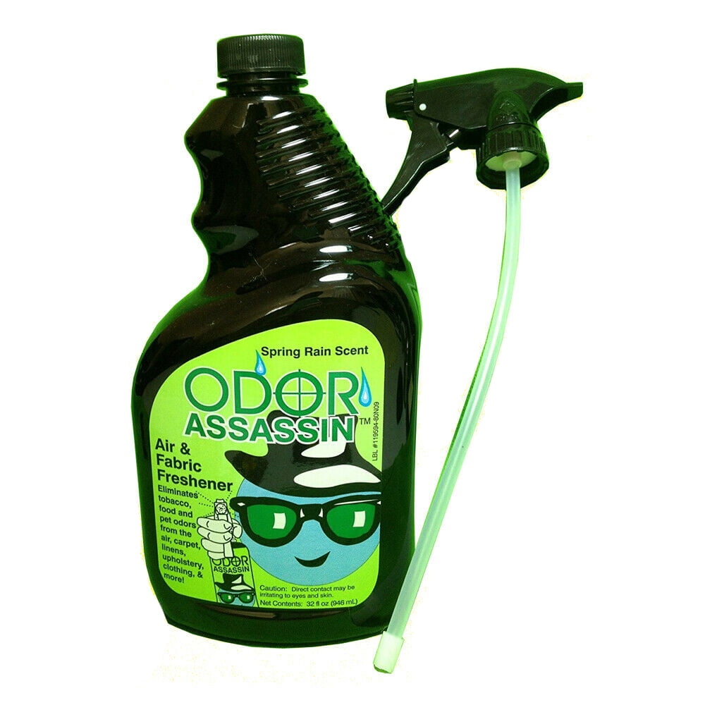 Odor Assassin 119598 Air & Fabric Freshener Spring Rain Scent - 32Oz ...