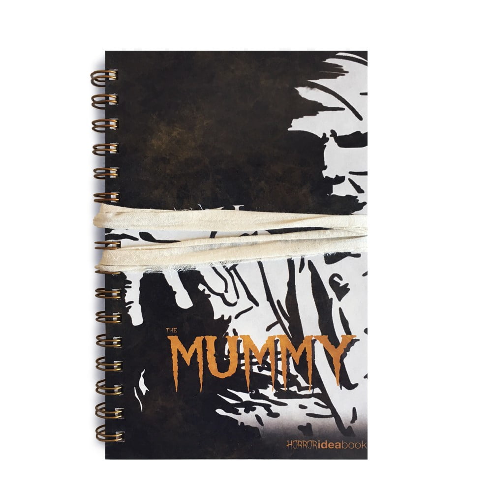 Horror Movies Mummy IdeaBook (5.25 x 8.5 inches) Side-Bound Notebook ...