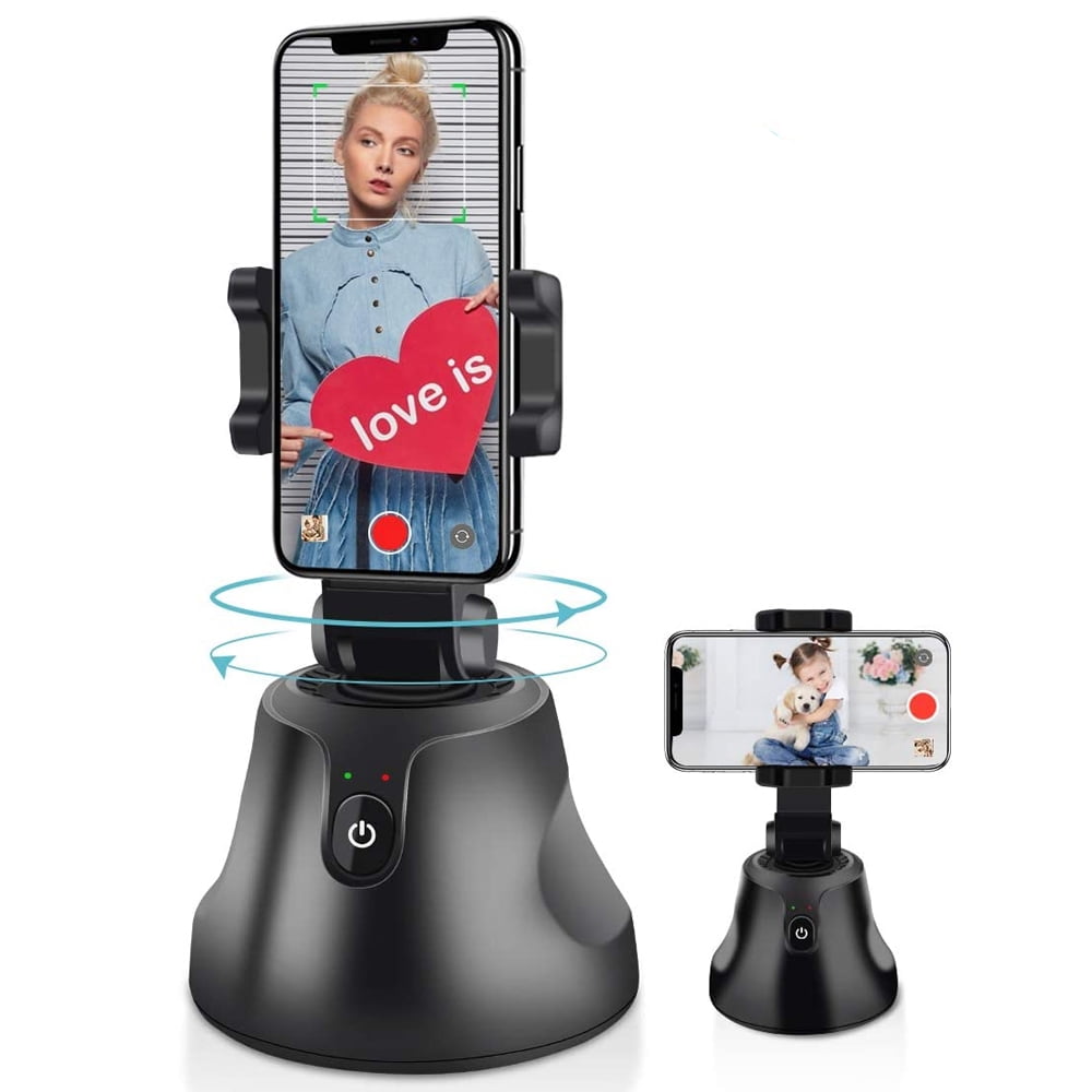 Buy 360° Swivel & Pan Rotating Motion Tracking SmartPhone Mount [Face ...