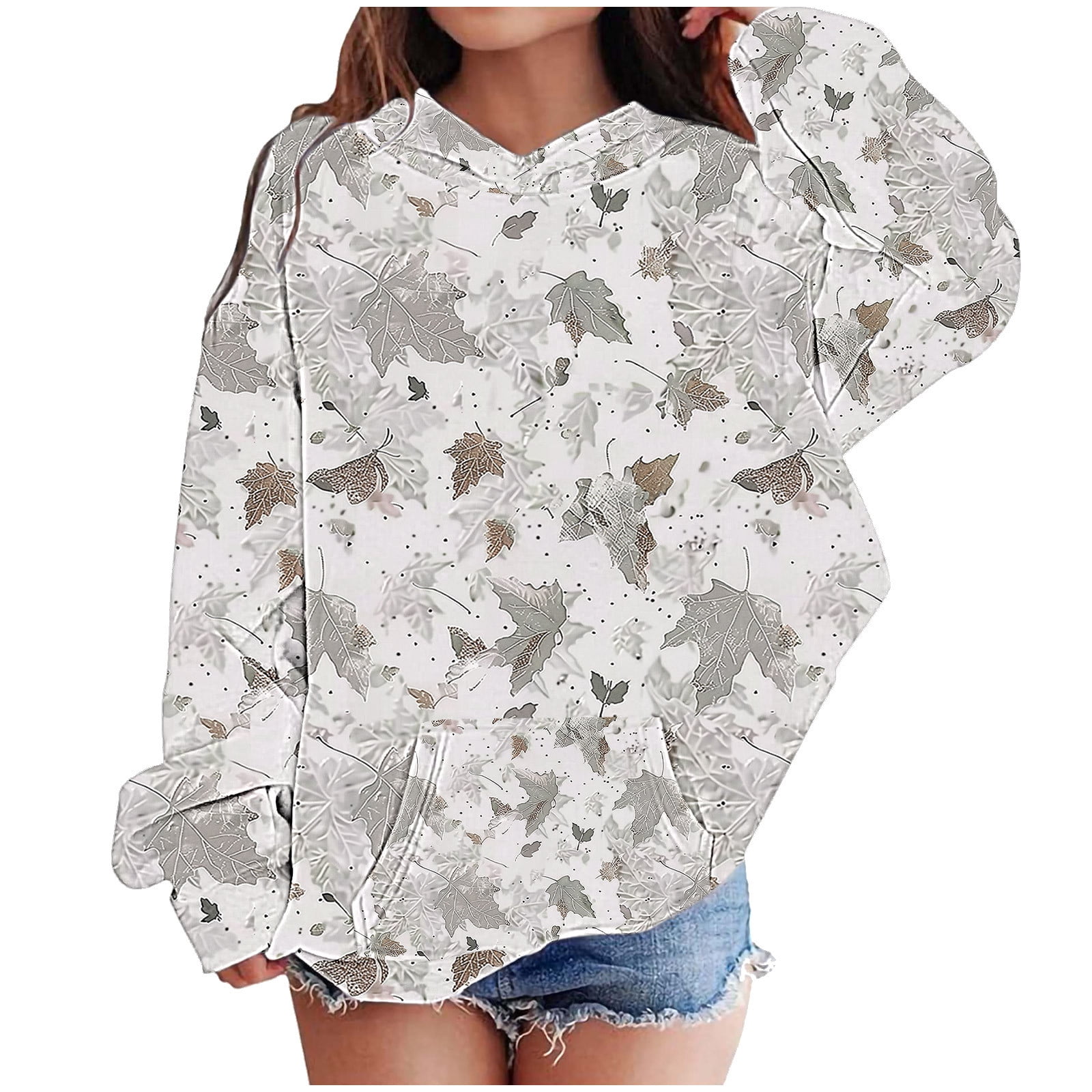 Click here for Ctreela Camo Hoodies For Teen Girls Boys Cute Swea... prices