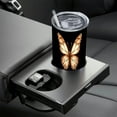 20 oz Stainless Steel Insulated Tumbler with Butterfly Design & " Place ...