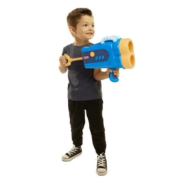 Little Tikes Mighty Blasters Dual Blaster Toy Blaster with 6 Soft Power ...