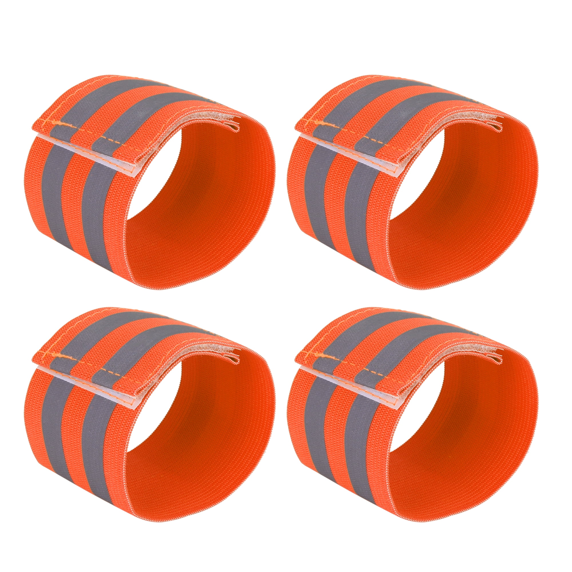 4 Pcs Orange Reflective Bands for Wrist Reflective Wristbands High ...