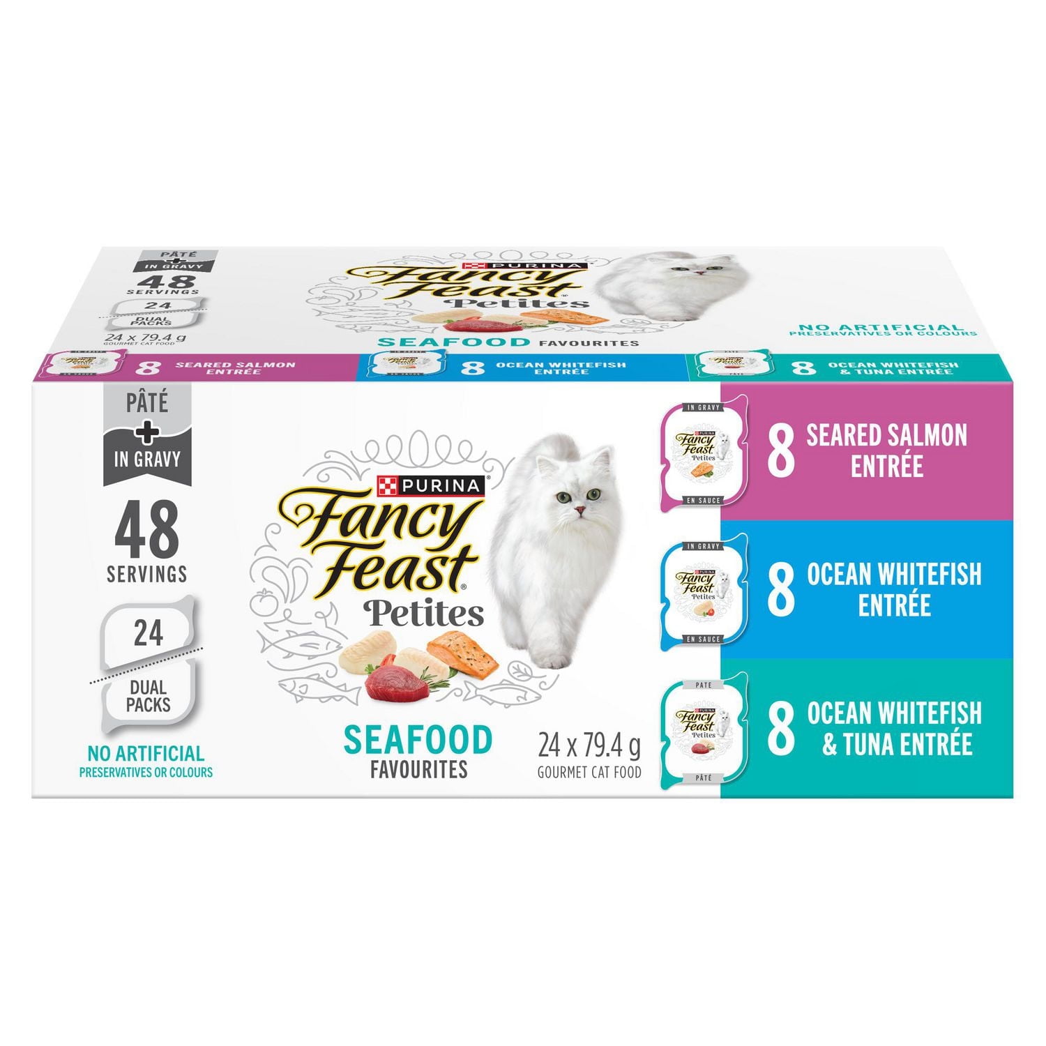 Click here for Fancy Feast Petites Seafood Favourites Variety Pac... prices