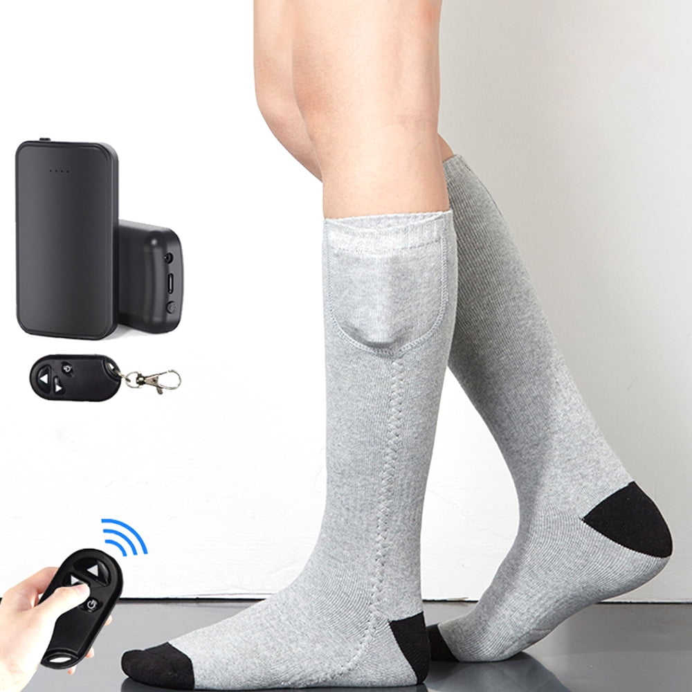 1 par de calcetines térmicos con Control remoto, calcetines eléctricos ...