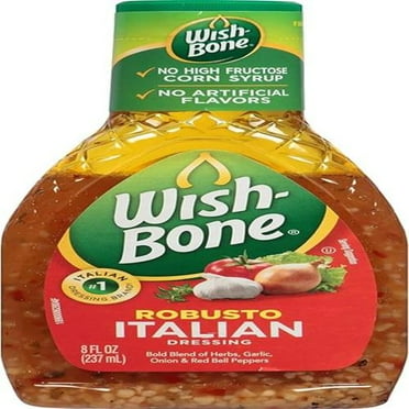 Wish-Bone Zesty Robusto Italian Dressing, 15 fl oz - Walmart.com