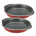 Rachael Ray Classic Brights 15 Piece Nonstick Pots And Pans Red