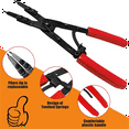 38700 Spindle Snap Ring Pliers 10.9inch Internal External Snap Ring ...