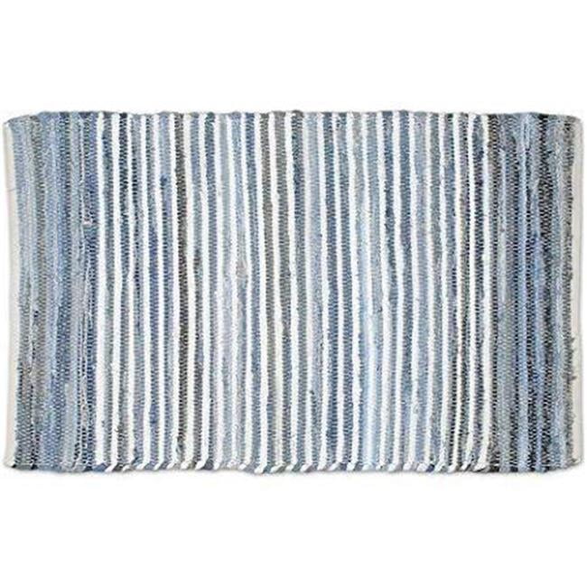 Rag Rug Multi Denim 4X6 Ft - Walmart.com