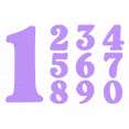 Number Cookie Cutters (0–9) – Full Set or Individual Numbers – Cutter ...