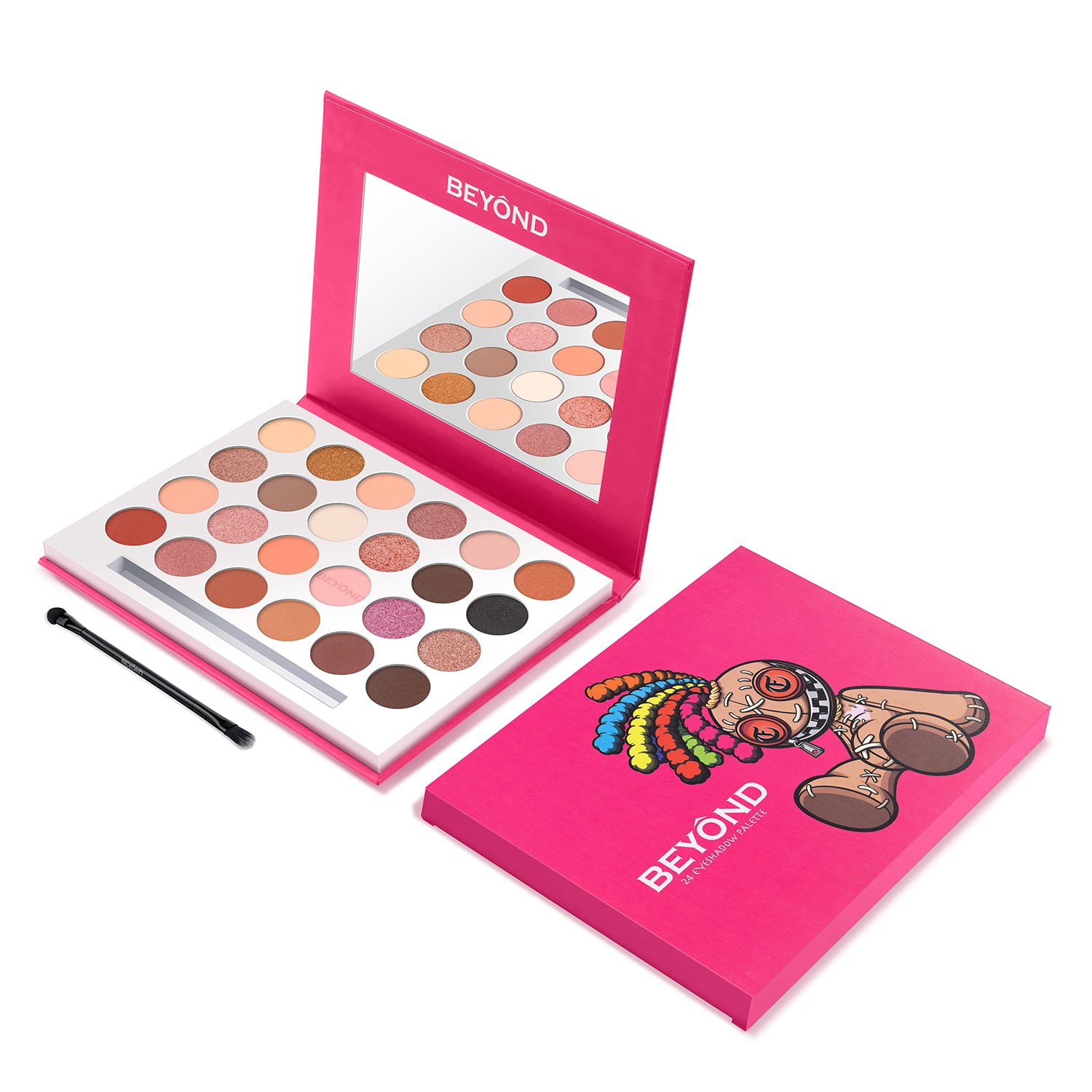 BEYOND 24F - 24 Colors Shimmer & Matte Highly Pigment Professional ...