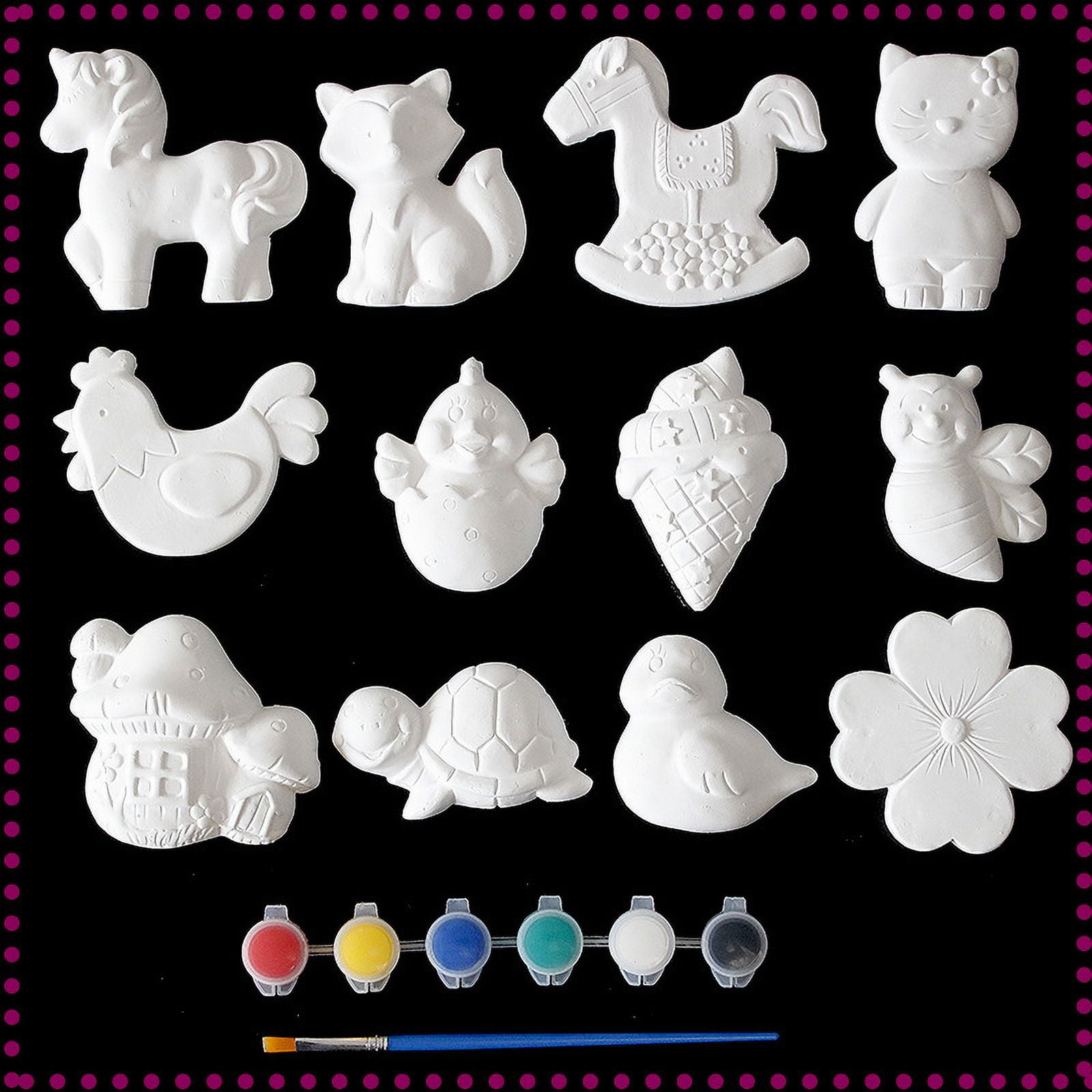 Click here for Unbranded 12-Pack Kids Educational Diy Gypsum Pain... prices