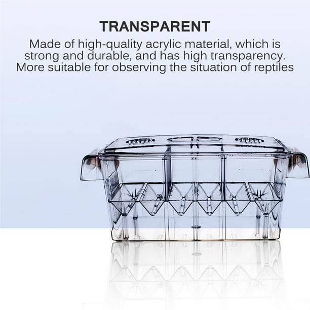 Acrylic Fish Breeding Box Tank Transparent Hatchery Functional ...