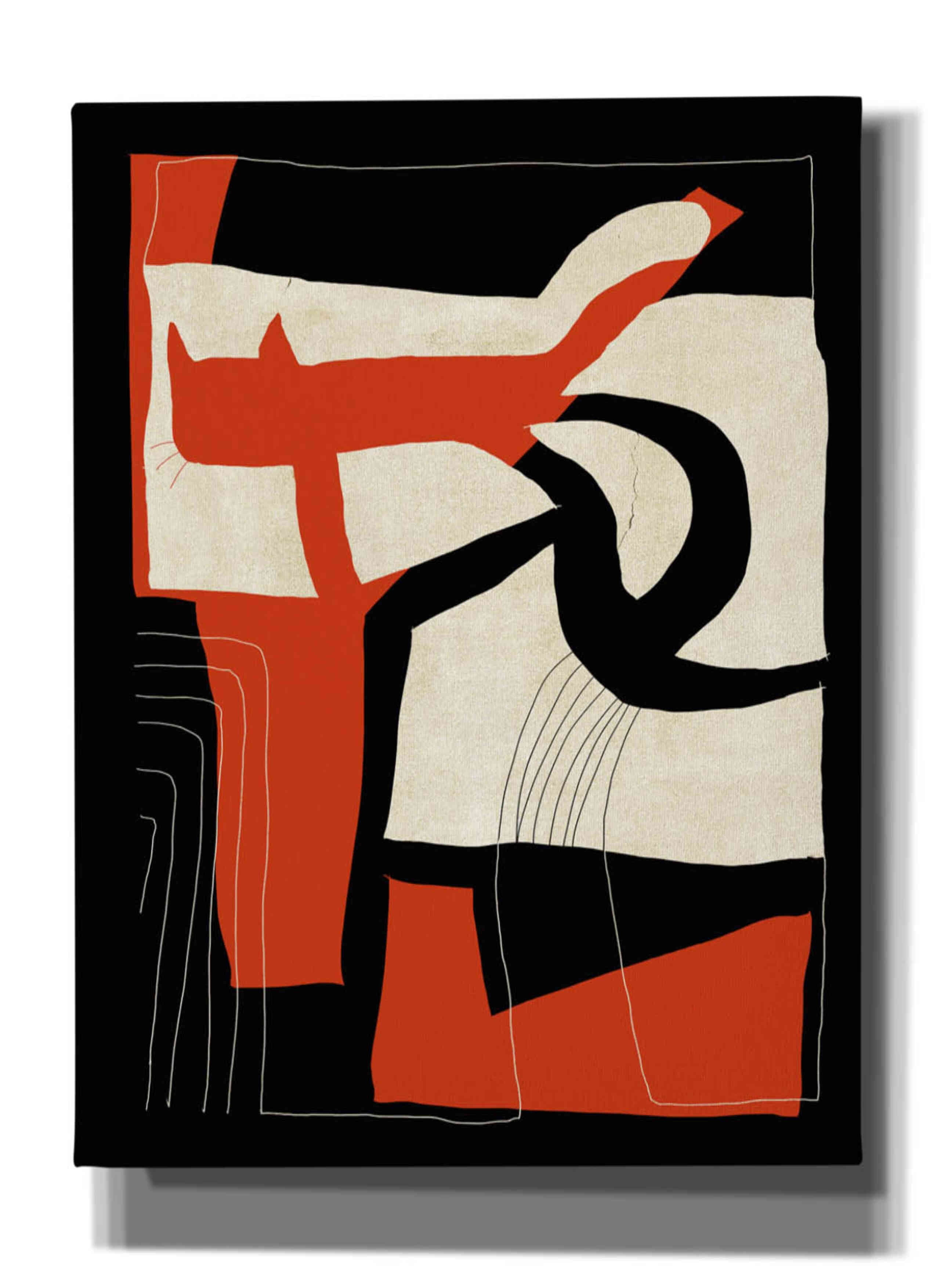 Epic Graffiti 'The Loose Cat' by Design Fabrikken, Giclee Canvas Wall ...