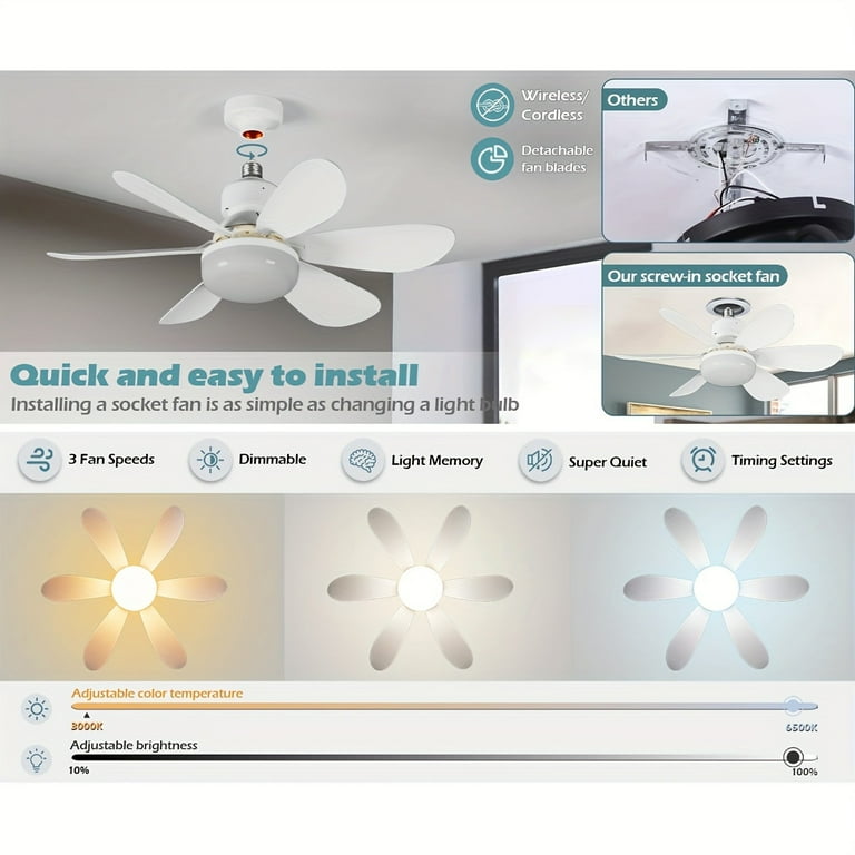 Easy Installation Ceiling Fan | Shelly Lighting