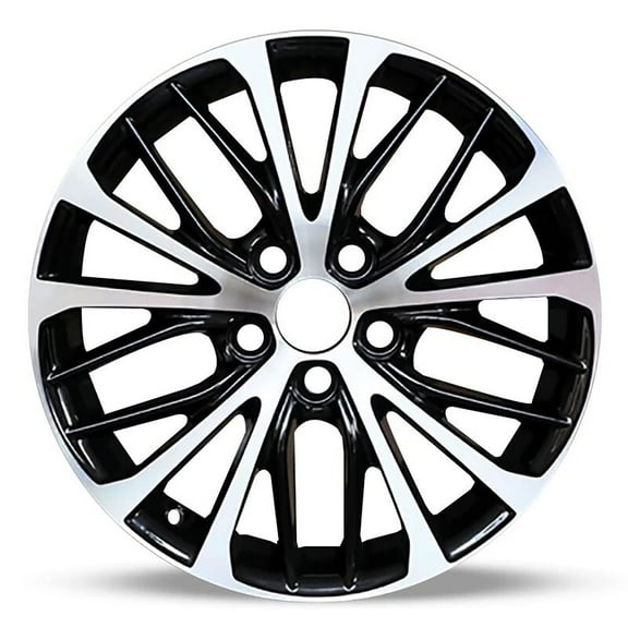 18" 18x8 Automotive Rim New Single Gloss Black Wheel for 2018 - 2022 ...