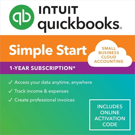 Intuit QuickBooks Desktop Pro 2018 Small Business Accounting Software ...