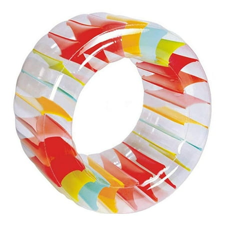 Giant Inflatable Colorful Rolling Wheel Swimming Pool Floating Roller ...