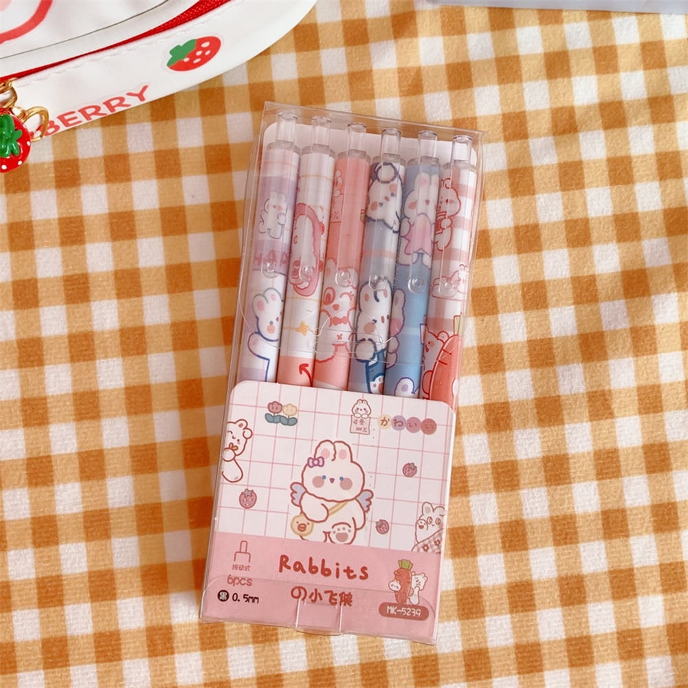 Click here for Ouyawei 0.5mm Pressing Type Gel Pen Cute Student E... prices