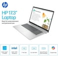 HP 17.3" Laptop Compurter for Business & Student, Intel 8-Core N305 ...