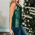 BUIGTTKLOP Sequin Tank Tops for Women Sparkly Spaghetti Strap ...