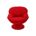 Relax-R Port Leisure Accent Chair in Red Fabric - Walmart.com