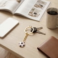Mskk Soccer Theme Keychains, Collectible Edition Enamel Soccer Pendants ...