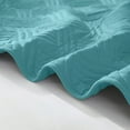 Whale Flotilla Queen Size Quilt Set Lightweight All Season Turquoise