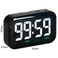 Ludlz Kitchen Timer Digital LED Display 2 Brightness 3 Volumes Magnetic 100-minute Countdown ...