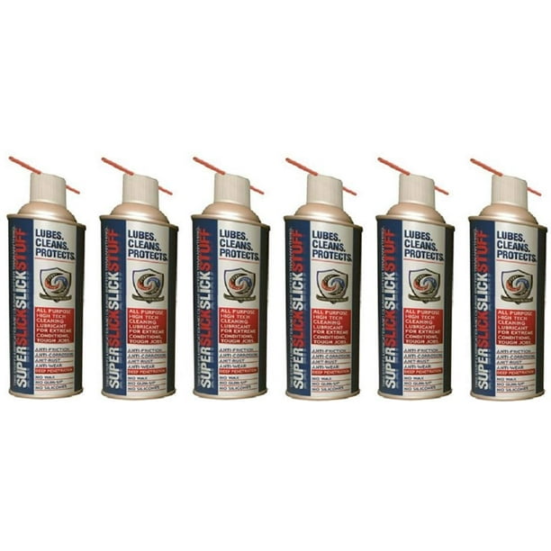Super Slick Slick Stuff 20017 11 oz Spray Lubricant - Quantity 6 Cans ...