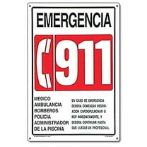 Poolmaster "Emergency Shut Off" Sign for Residential or Commercial ...