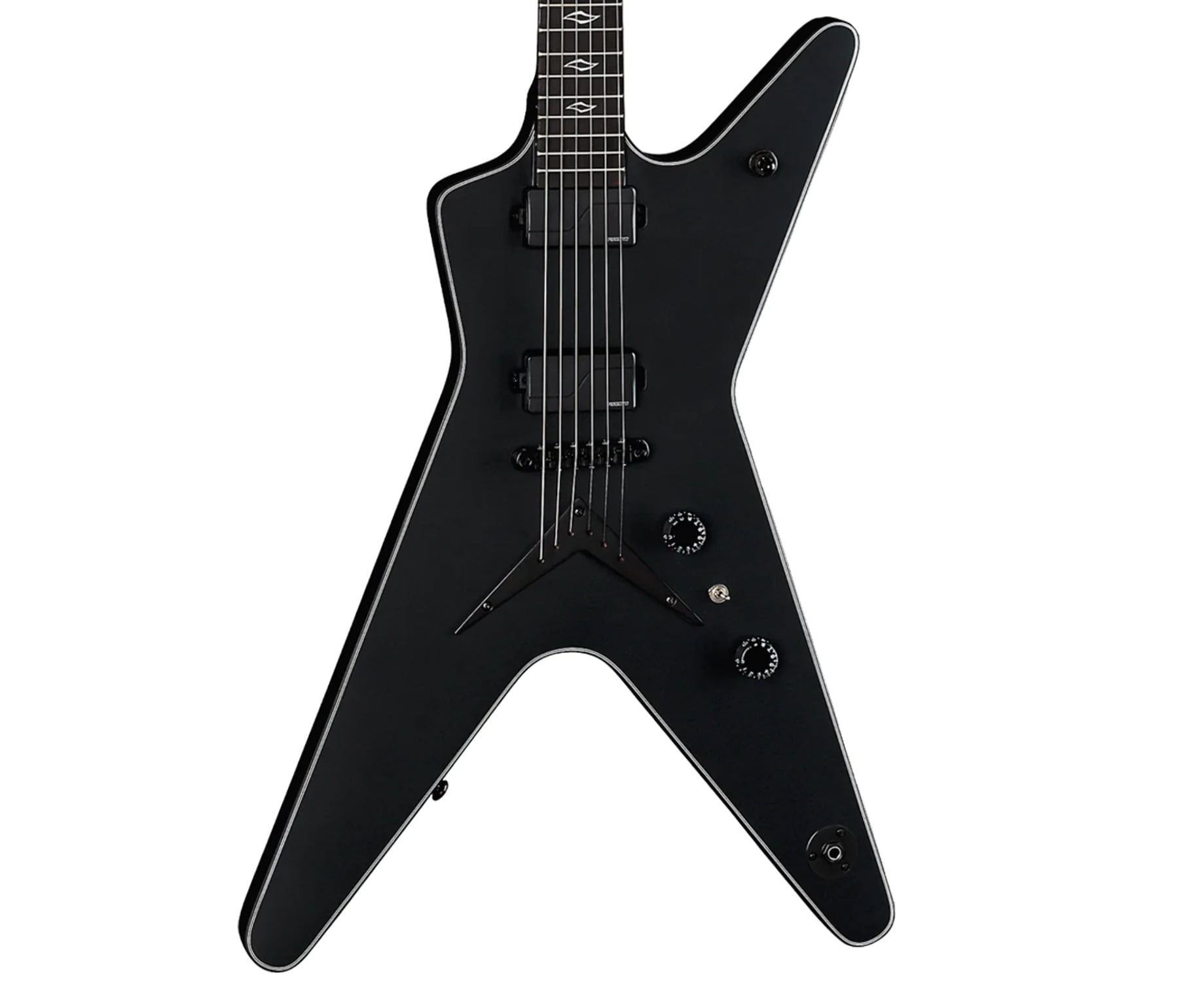 Dean ML Select Electric Guitar with Fluence Pickups in Black Satin ...
