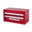 WORKPRO Mini Metal Tool Box with 2 Drawers and Top Storage, Small Tool ...
