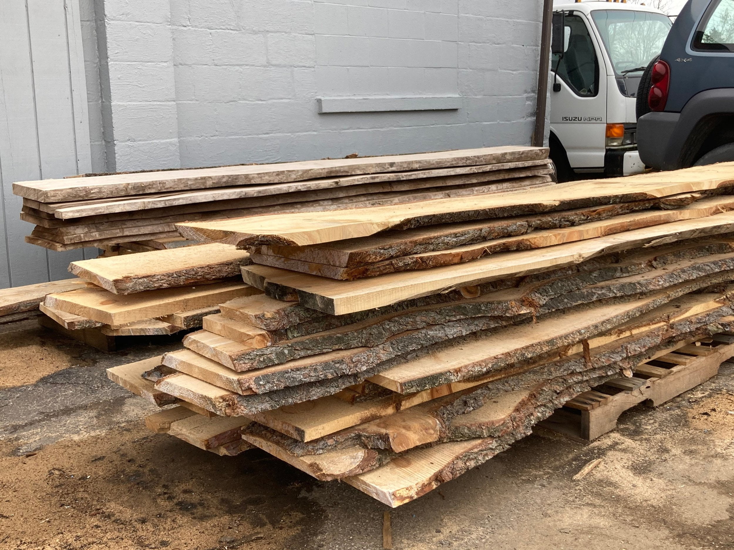 Stumps Custom Wood Premium Pine Live Edge Slabs - Natural, Rustic, and ...